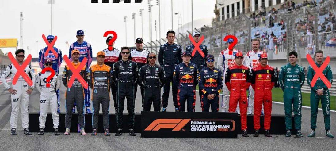 Contenders for the remaining seats on the F1 2023 Grid - GrandPrixTimes